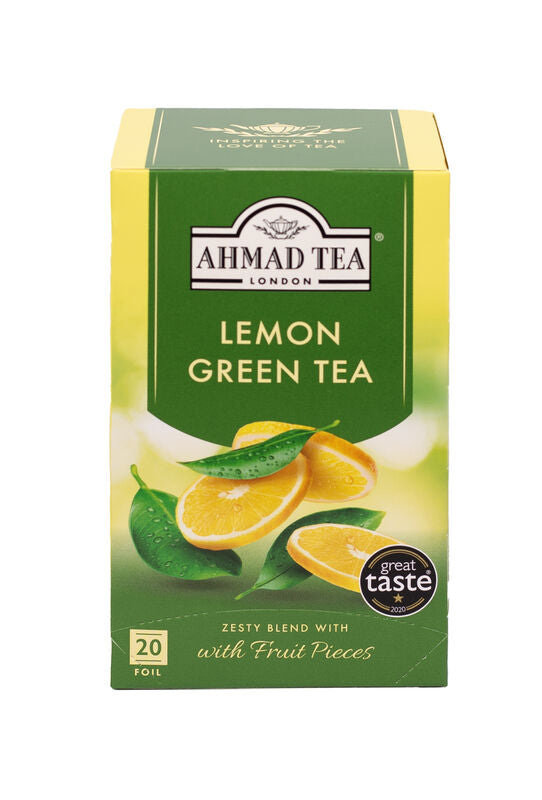 Lemon Green Tea CARTON – Ahmad Tea Nigeria